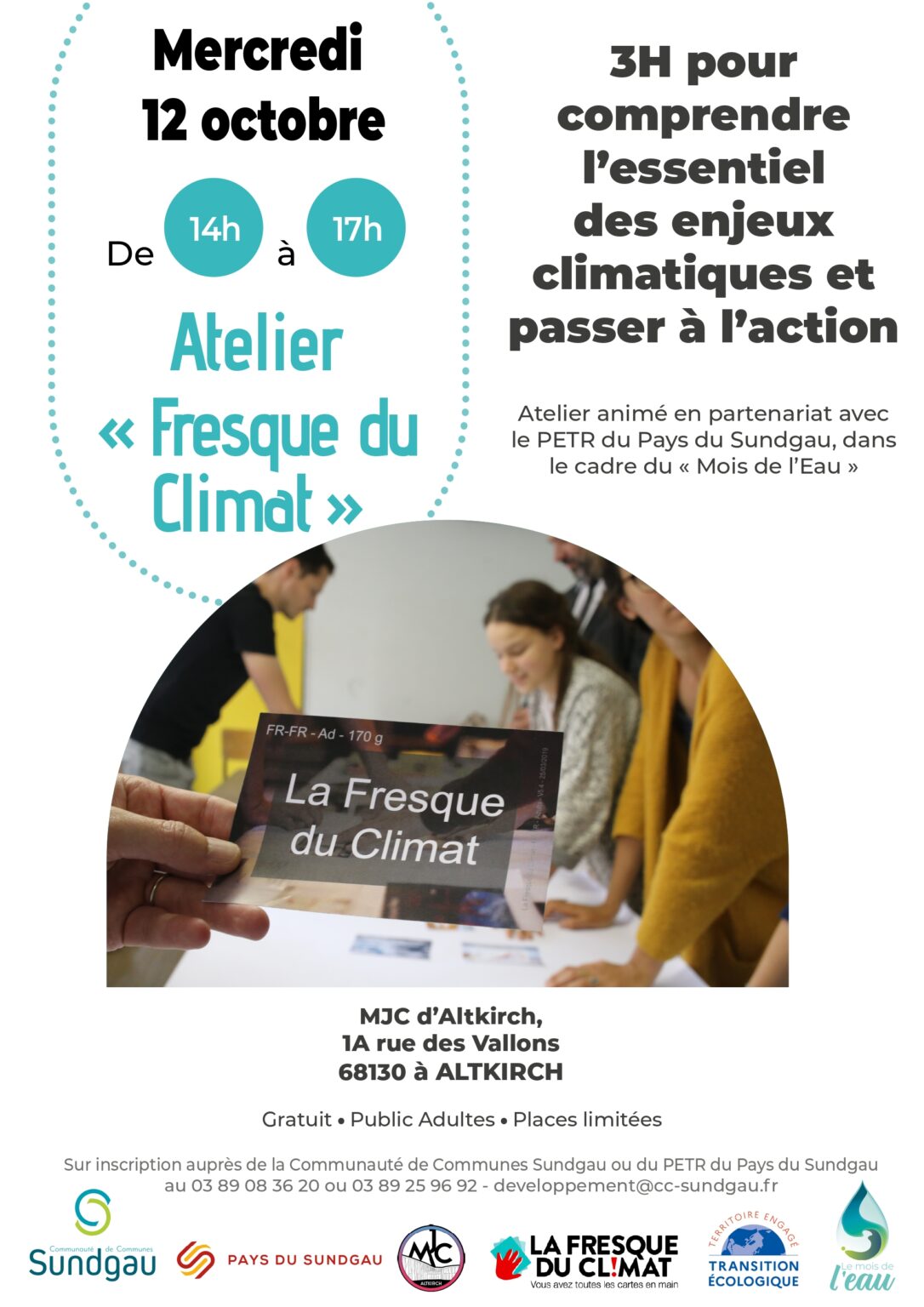 Animation de la Fresque du Climat - PETR Sundgau